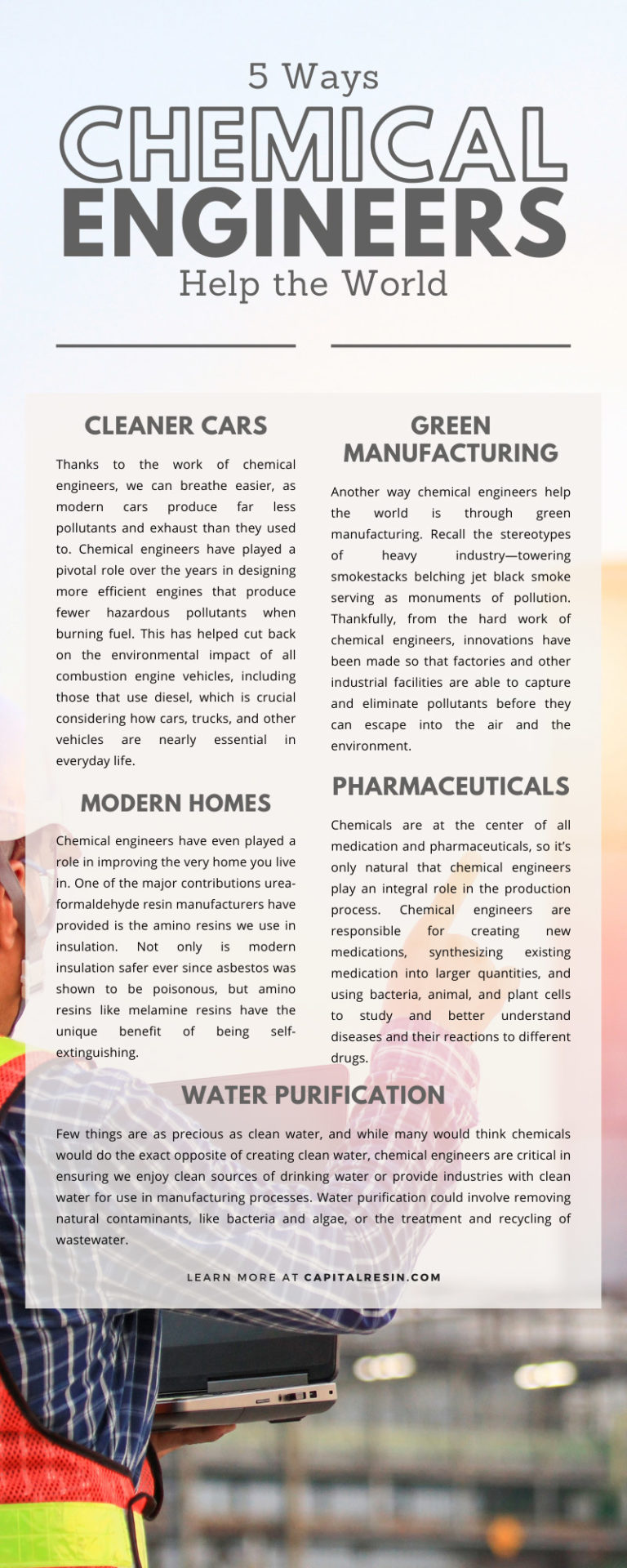 5 Ways Chemical Engineers Help the World