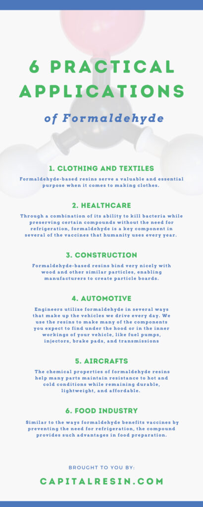 6 Practical Applications of Formaldehyde